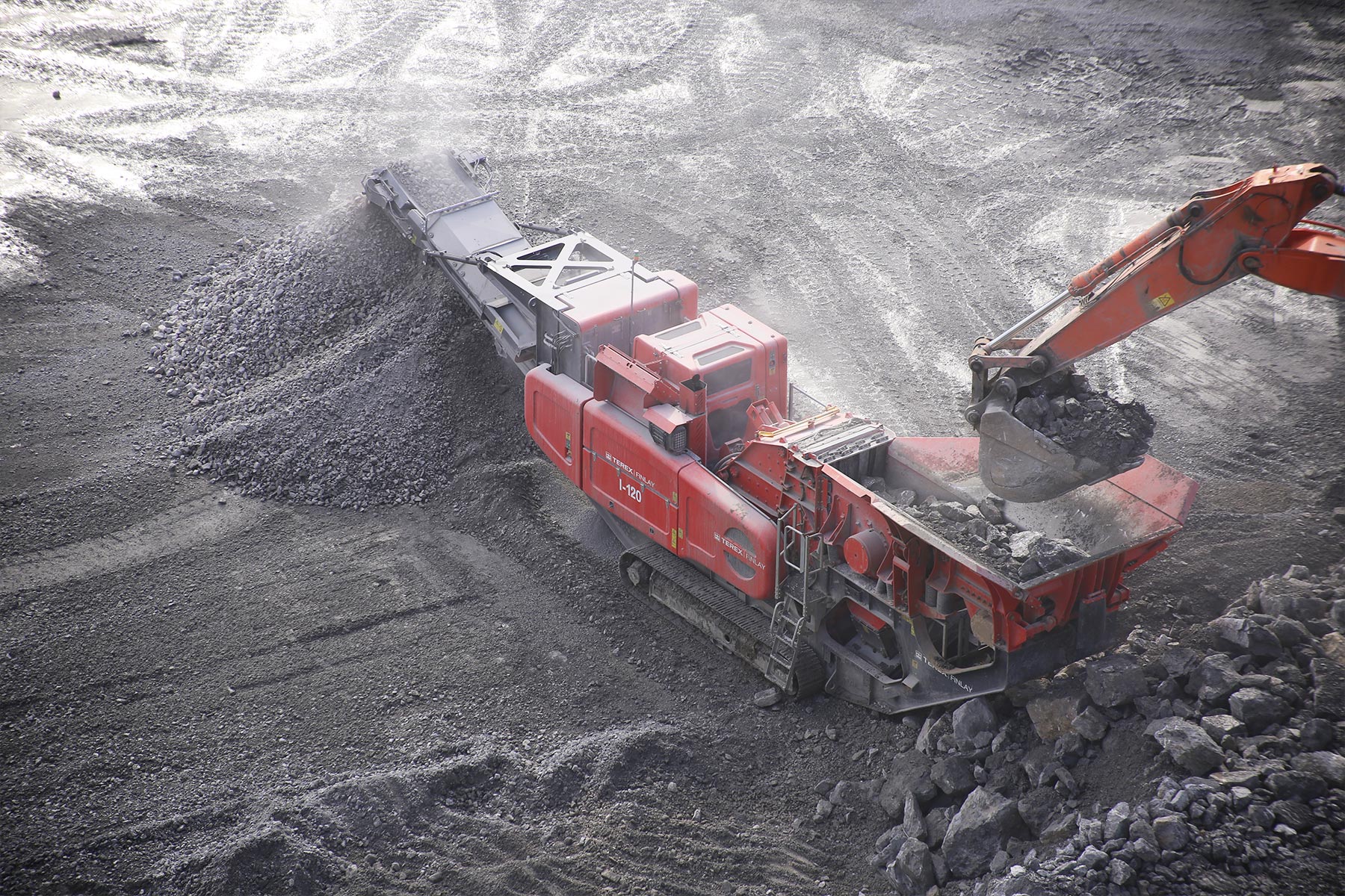 Concasseur à percussion Terex Finlay I-120 - Lheureux.fr