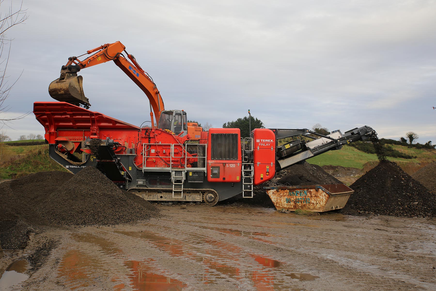 Concasseur à percussion Terex Finlay I-120 - Lheureux.fr